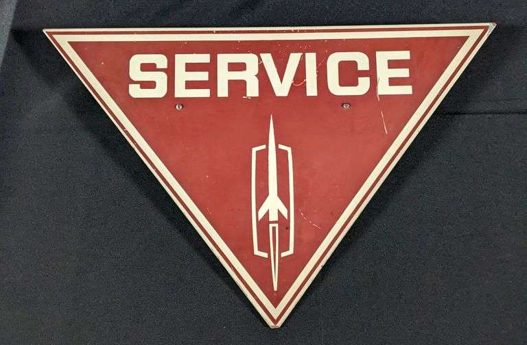 OLDSMOBILE SERVICE SIGN - Millers Auction Co.