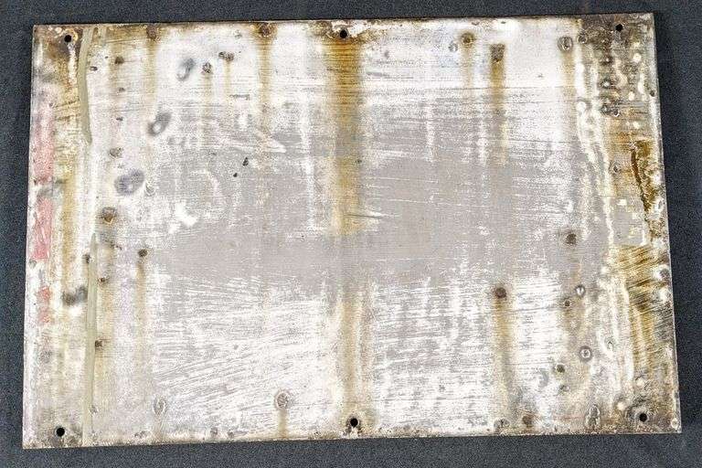 PORCELAIN SIGN HIGH VOLTAGE DANGER KEEP AWAY OLIVER IRON MINING CO ...