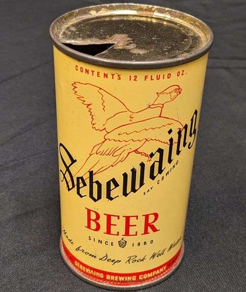 FLAT TOP BEER CAN SEBEWAING MICHIGAN - Millers Auction Co.