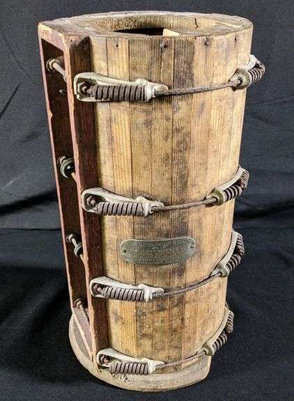 SALESMAN SAMPLE THE OPEN DOOR SILO VESPER WOOD MFG CO VESPER WISCONSIN ...