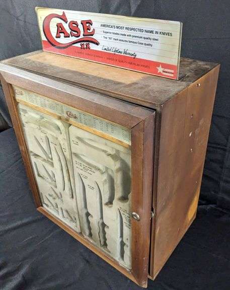 CASE XX KNIFE DISPLAY CASE - Millers Auction Co.