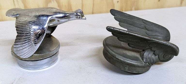 1929-31 FORD & 1928 CHEVROLET RADIATOR CAP MASCOTS - Millers Auction Co.