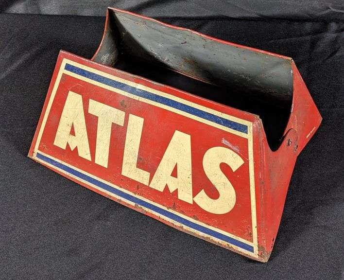 ATLAS TIRE RACK SIGN - Millers Auction Co.