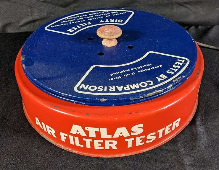 ATLAS AIR CLEANER FILTER TESTER - Millers Auction Co.
