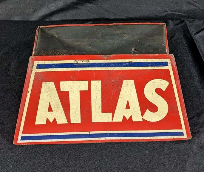 ATLAS TIRE RACK SIGN - Millers Auction Co.