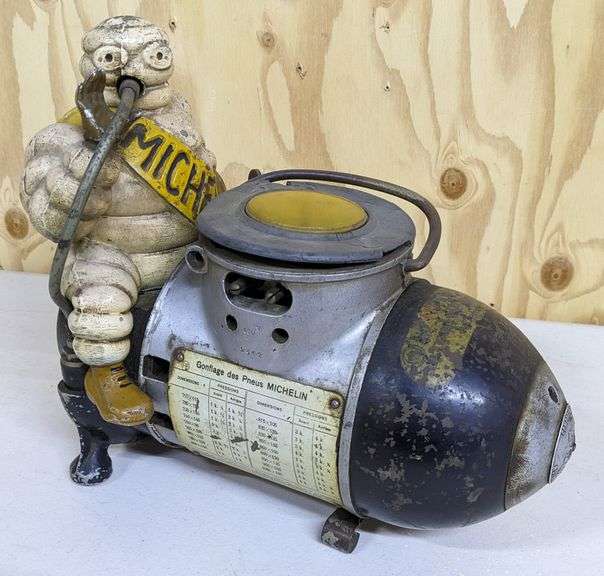 MICHELIN TIRES AIR COMPRESSOR BIBENDUM MAN - Millers Auction Co.