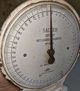NO 50J SALTER INFANT WEIGHING MACHINE SCALE - Millers Auction Co.