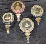 4 BOYCE MOTO METERS RADIATOR CAP HAYNES PAIGE INDIANA TRUCKS AMERICAN ...