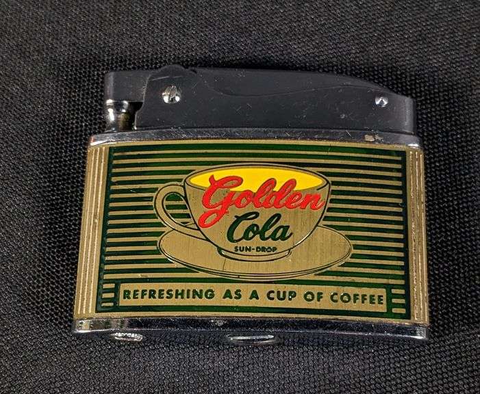 SUN DROP SUNDROP GOLDEN COLA CIGARETTE CIGAR LIGHTER - Millers Auction Co.