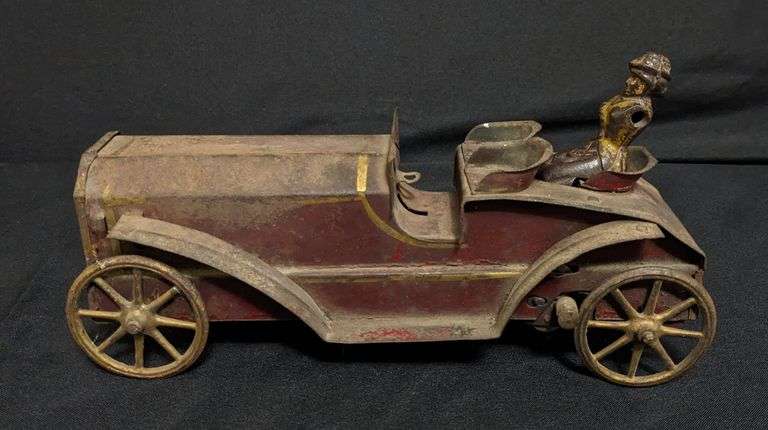 PRESSED STEEL DAYTON HILL CLIMBER TOY TOURING CAR - Millers Auction Co.