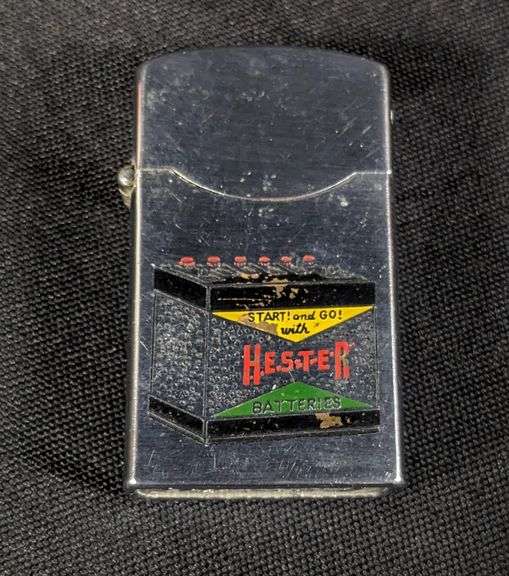 HESTER BATTERIES CIGARETTE LIGHTER "DUNDEE" - Millers Auction Co.