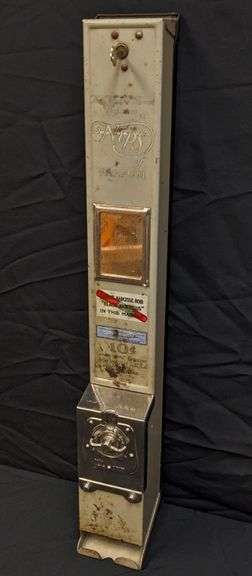 10¢ COIN OPERATED PERFUME VENDING MACHINE NIPS OF PARFUM CARON'S ...