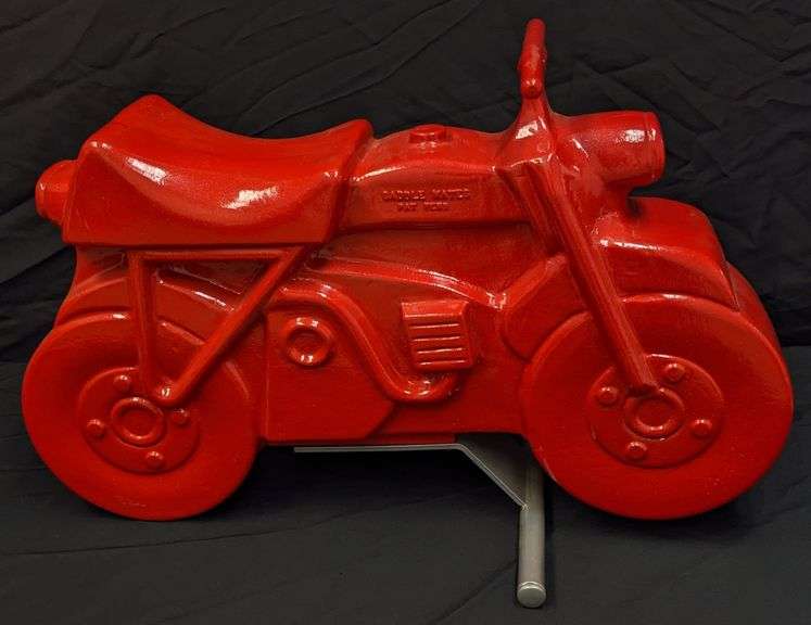 GAMETIME SADDLE MATES CAST METAL PLAYGROUND MOTORCYCLE RIDE ON ...