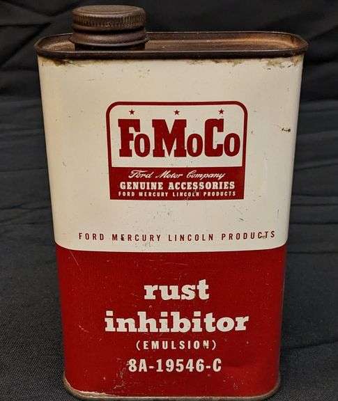 16 OZ OIL CAN FOMOCO FORD GENUINE PARTS RUST INHIBITOR 8A-19546-C ...