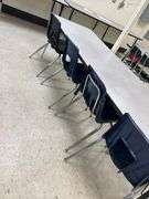 Room 127 - (4) Tables and (4) Chairs each - McLaughlin Auctioneers, LLC ...