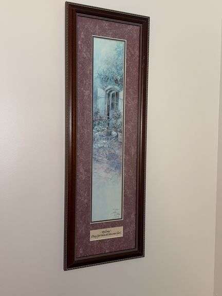 Welcoming entryway side print - McLaughlin Auctioneers, LLC- mc-bid.com
