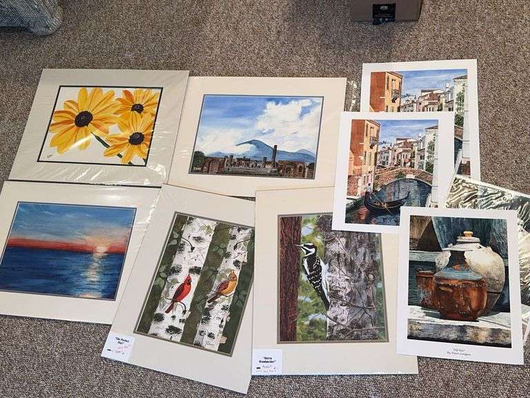 Scenery and wildlife art reproductions - McLaughlin Auctioneers, LLC ...