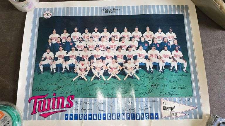 Multiple Minnesota Twins Posters - See all pictures - McLaughlin ...