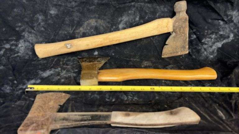 Hand Axes / Hatchets, Wood Handle, Steel Blades - McLaughlin ...