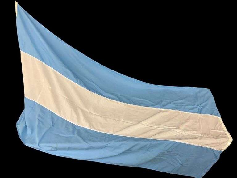 Light Blue and White Striped Argentina National Flag, 3 ft x 5 ft ...