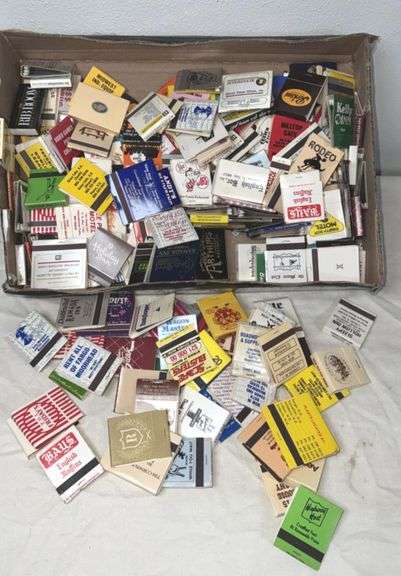 Vintage Collectible Matchbooks, 100+ Assorted Brands & Locations, Mid ...