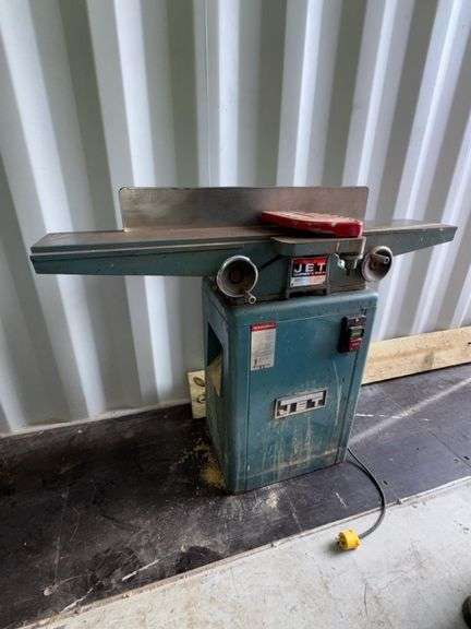 JET JJ-6CS Woodworking Jointer, 3/4 HP, 6' Bed, 115/230V, Serial 203xxx ...