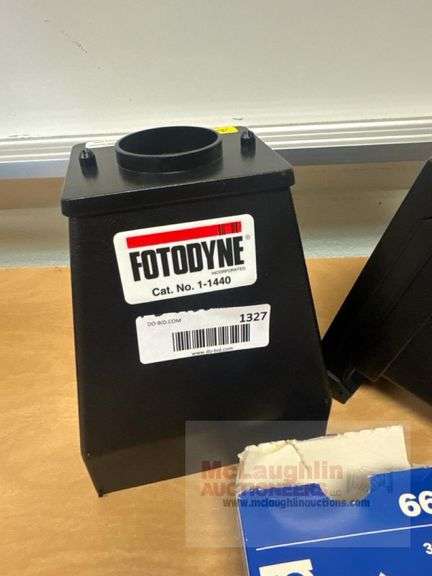 Fotodyne Light Hood, Polaroid 667 Film Pack, Model 1-14440, ISO 3000 ...