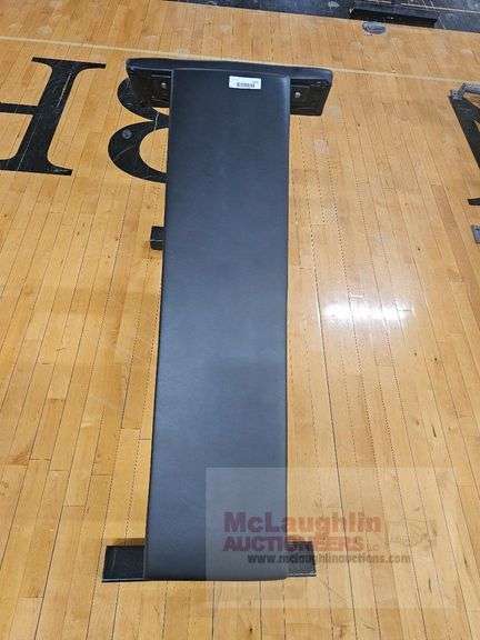 Adjustable Weight Bench, Black, Steel Frame, Foot Support - McLaughlin ...