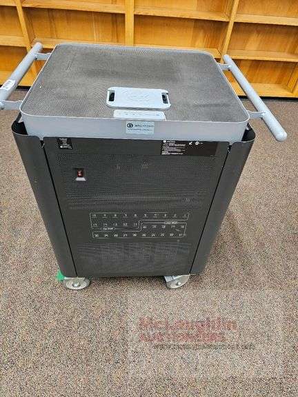 Bretford H3635LL/A PowerSync Cart for 30 iPad - McLaughlin Auctioneers ...