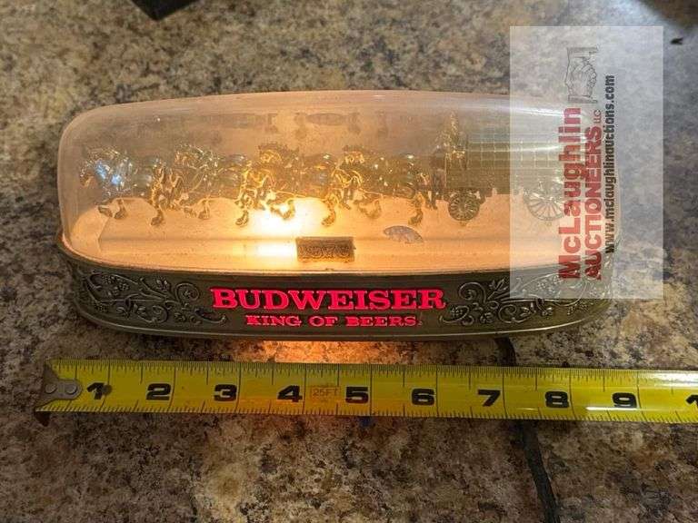 Budweiser Clydesdale Light-Up Display, 1980s, Electrical, USA, Anheuser ...