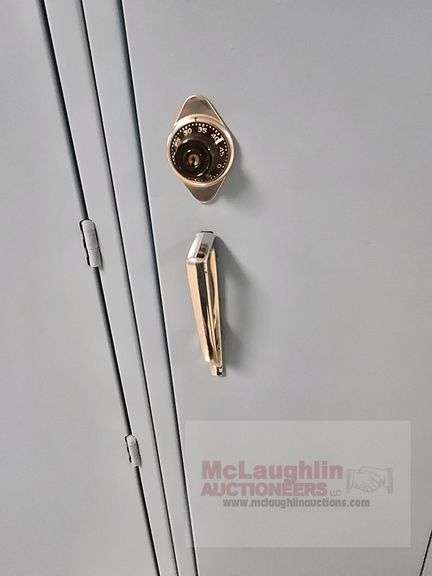 Metal School Lockers, Built-in Combination Lock, G98-G127 - McLaughlin ...