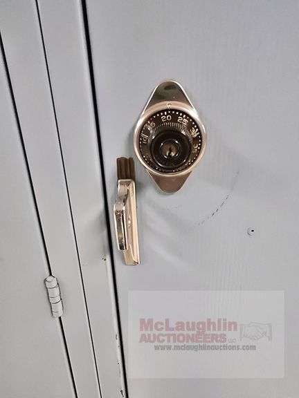Metal School Lockers, Built-in Combination Locks G235-G250 - McLaughlin ...