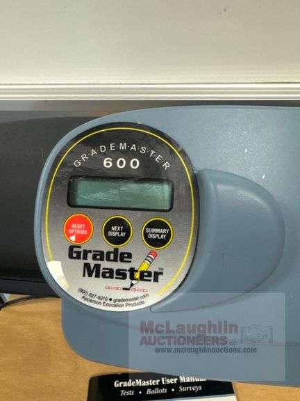 GradeMaster 600 Test Scoring Machine by Apperson Education Products ...