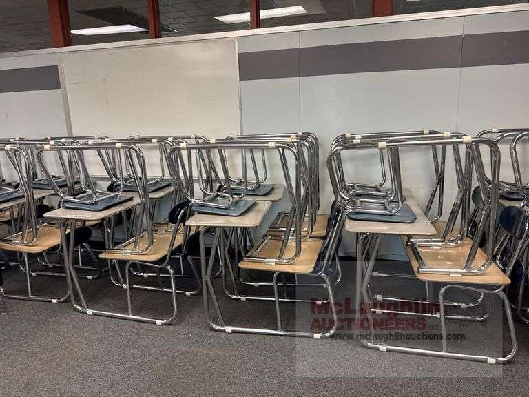 Classroom School Desks - McLaughlin Auctioneers, LLC- mc-bid.com