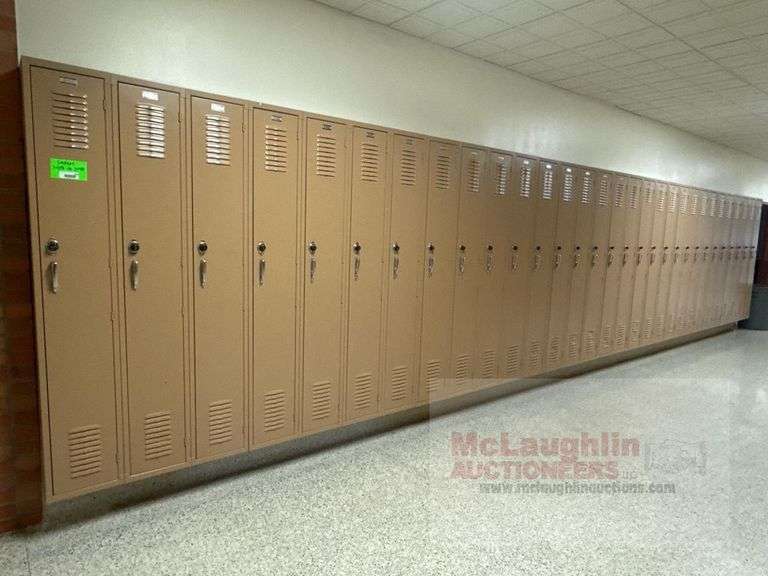 Metal Hallway Combination Lockers 1-119 to 1-148 - McLaughlin ...