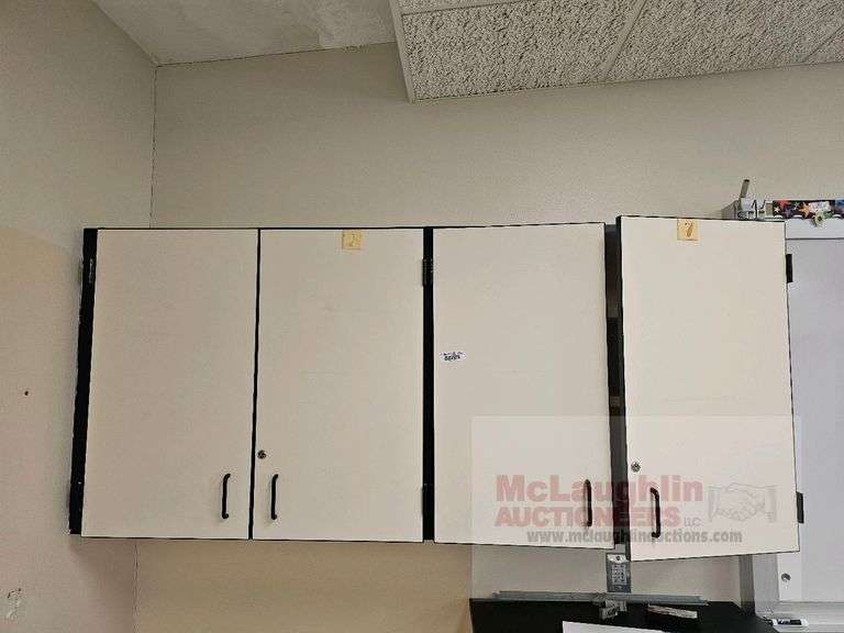 Wall-mounted Storage Cabinets - McLaughlin Auctioneers, LLC- mc-bid.com