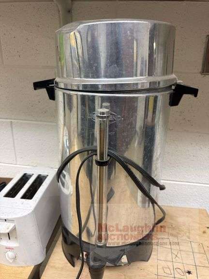 West Bend Coffee Urn, Rice Cooker, Toaster, Kitchen Utensils Bundle ...
