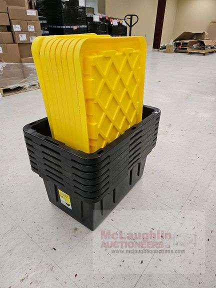 10 Performax 17 Gallon Heavy-Duty Industrial Tote, Model 015-1033 ...