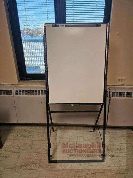 Easel Whiteboard with Aluminum Frame, Foldable Design, 24 x 36 Inches ...