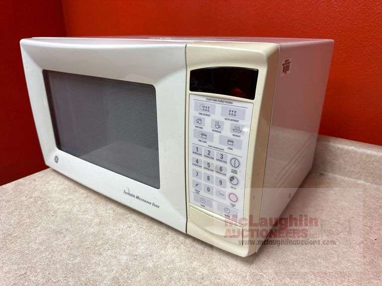 GE 1.1 cu ft Turntable Microwave Oven, 1100 Watts, White - McLaughlin ...