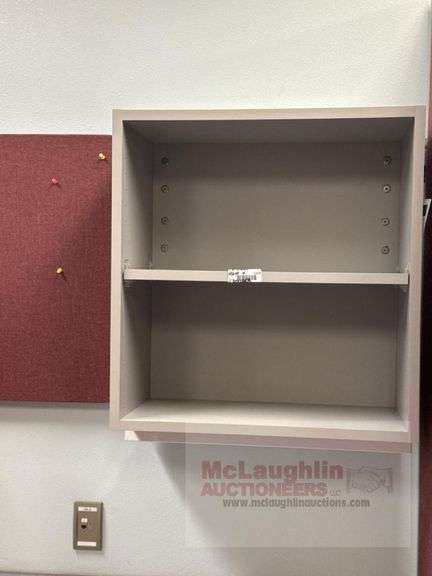 Office Cubicle Set with Desk, Chair, Storage, Partition and Pinboard ...
