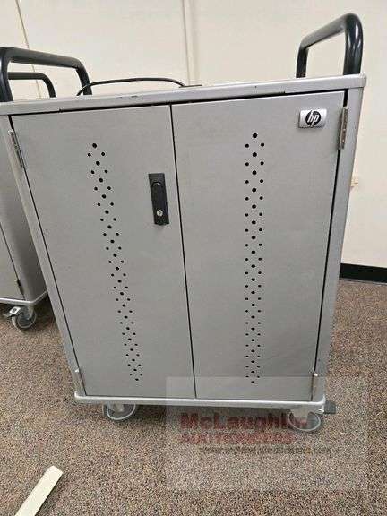 HP Charging Cart, External Power - McLaughlin Auctioneers, LLC- mc-bid.com