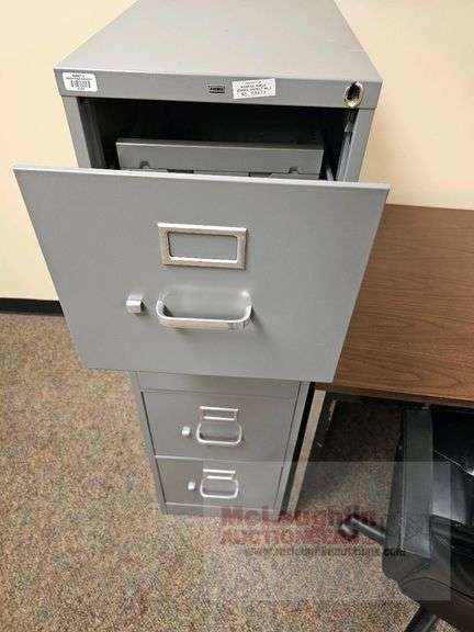 Office Furniture Set: Filing Cabinet, Desk & Swivel Chair - McLaughlin ...