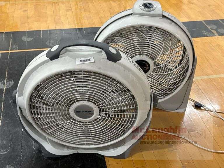 Lasko WindMachine & Cyclone Floor Fans, Electric, 20-inch Blade ...