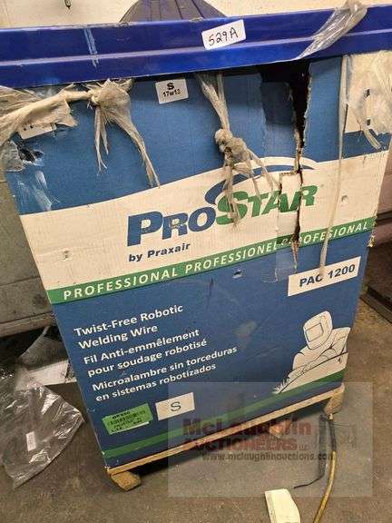 ProStar PAC 1200 Twist-Free Robotic Copper Welding Wire, 0.06" Diameter ...