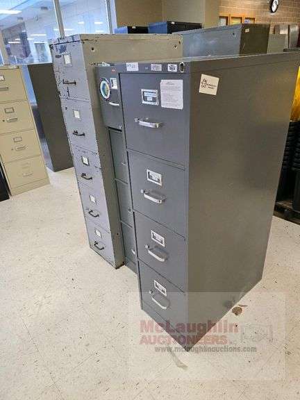 Vertical Filing Cabinets, 4 and 5 Drawer, Metal - McLaughlin ...