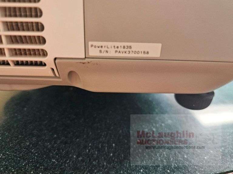 Epson PowerLite 1835 LCD Projector, 3,500 Lumens, XGA Resolution ...