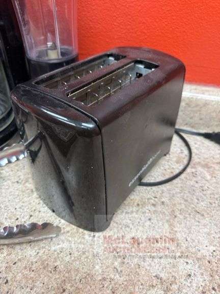 Toastmaster Pop-up Toaster, 2-Slice, Black, Model TM-2S586, Coffee Pot ...