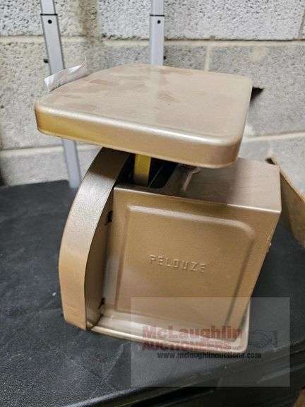 Pelouze Postal Scale, Analog Display, Metal Construction, Parcel Post ...