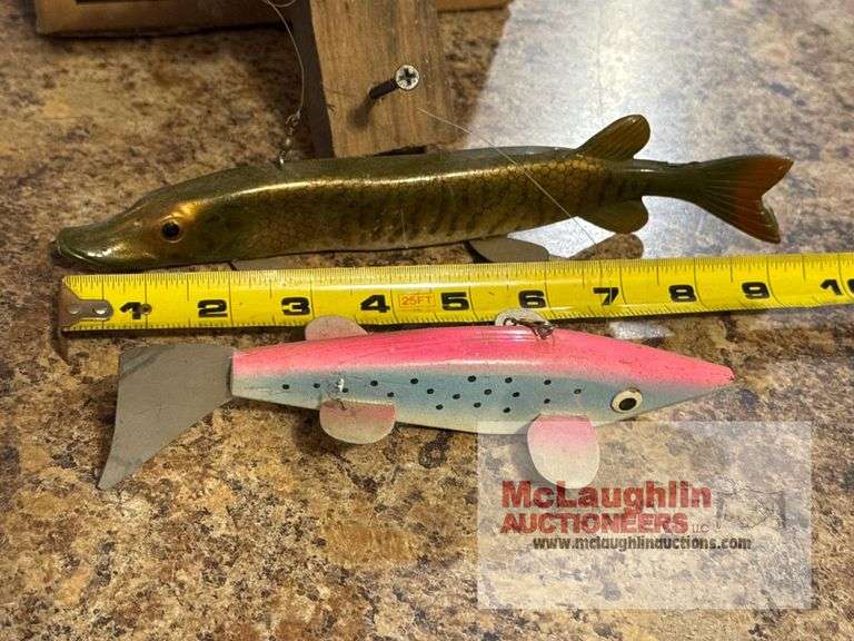 Colorful Fishing Lures Assortment, Multiple Designs - McLaughlin ...